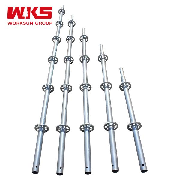 Quality Q235 Ring Lock Style Scaffolding Customized High Rise Scaffold Flexible for sale