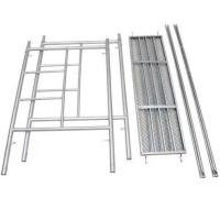 China Galvanization Frame Type Scaffolding Rigid Bricklaying Scaffold Customized for sale