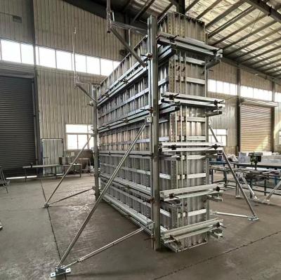 China Silver / Grey Aluminum Formwork System Reusable Modular Aluminum Formwork for sale