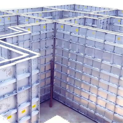 China Robust Aluminium Formwork System Silver / Grey Formwork System For Construction for sale