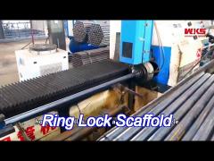 wedge connection ring lock scaffold high strength modular steel scaffolding corrosion resistant