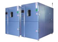 China 2 Zone Basket Type Thermal Shock Test Chamber 50L to 500L LCD Controller Bock Compressor for sale