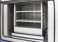 China 2 Zone Basket Type Thermal Shock Test Chamber 50L to 500L LCD Controller Bock Compressor for sale