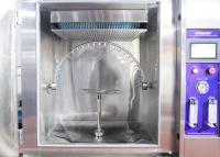 China Simulated Water Shower IPX3 IPX4 Rain Test Chamber Touch Screen 400mm 500mm for sale