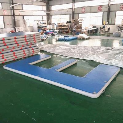 Cina boat & Private Inflatable Small Jet Ski Floating Dock Surfboard Docks Easy Installation For Sale in vendita