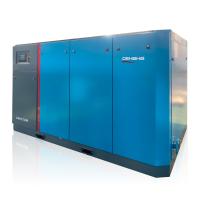 China 55kW 75HP Two Stage PM Screw Air Compressor 13.6 m3/min 0.7Mpa Energy Saving for sale