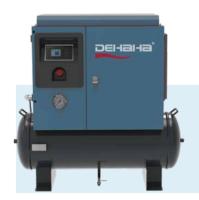 China 5.5 kW Fixed Speed Small Screw Air Compressor 380V 440V 50Hz 8-12.5 bar for sale