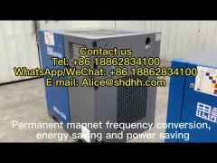 PM VSD Oil Injected Screw Air Compressor De Tornillo Variable Air Compressor