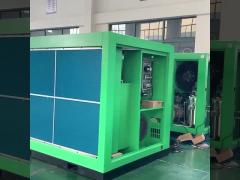 150Hp Oilless Rotary Screw Air Compressor 110Kw China Silent Oil Free Air Compressor