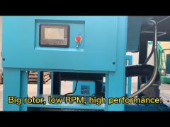 50hp 37kw Variable Speed Low Pressure Screw Compressor For Textile Industry