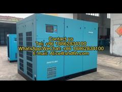 5 Bar High Capacity Air Compressor 22kw Low Pressure Vsd Screw Compressor