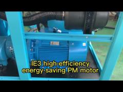 Double Stage PM VSD Low Pressure Screw Compressor 55KW 5.5bar Rotary Screw Compressor