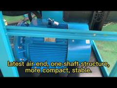 Low Pressure PM Vsd Screw Air Compressor 50HP 37kw Low Noise Air Compressor