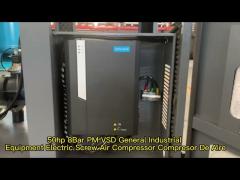 Compressore a vite di velocità variabile di VSD PM 37kw compressore d‘aria rotatorio della vite da 50 cavalli vapore