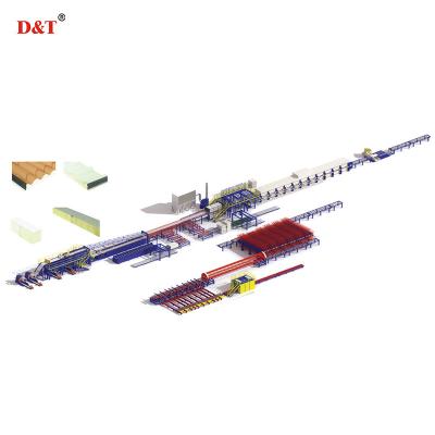 China EPS Machine Advanced Sandwich Panel Production Line For Panels for sale