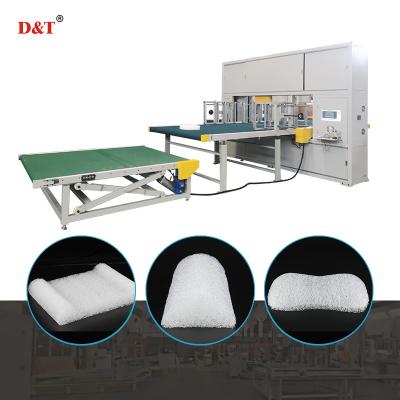China Vertical Revolving Sponge Cutting Machine Flexible PU Foam Cutter For PVA EPE EPS Phenolic Material for sale