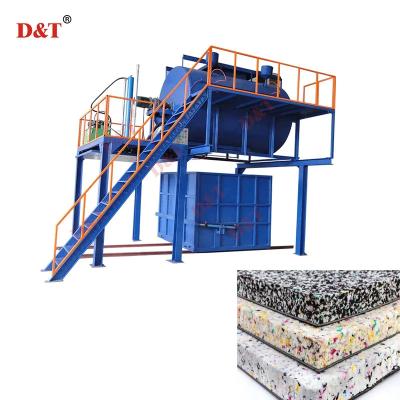China Foam Re-Bonding Machine for Foam Recycling Plant Bonded Foam Block Production with Steam for sale