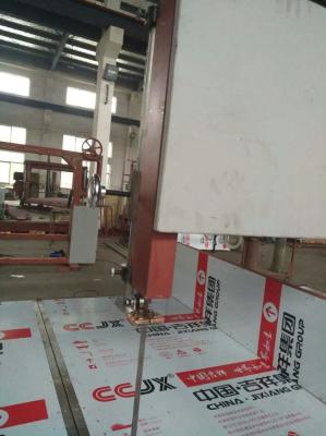 China Sponge Block Vertical Cutting Machine , Sponge Cutting Machine Long Life for sale
