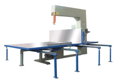 China Mattress Sponge Manual Vertical Foam Cutting Machine With Linear Guide 1.74kw for sale
