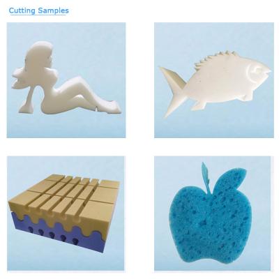 China CE Standard PU Foam Contour Cutting Machine For Complexible 3D Shape with high speed  60m/min for sale
