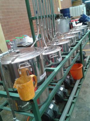 China Compact Design Sponge Production Line Ensuring Space Saving and Performance in Large Scale Sponge Manufacturing Plants for sale