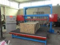 China Automatic Horizontal PU / Sponge Sheet Cutting Machine 25m / Min for sale