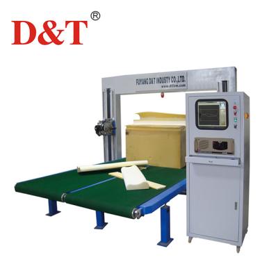 China Belt Conveyor Polyurethane CNC Oscillating Knife Pillow Sponge Cutting for sale
