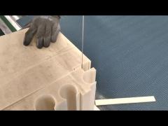 Vertical EVA Foam Cutting Machine Fast Wire Building Materials