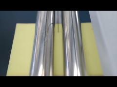 Dual Blade Horizontal PU Foam Sponge CNC Cutting Machine Automatic