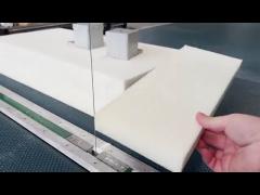 DTC-FK2012 CNC Pu Foam Sponge Cutting Machine Horizontal And Vertical Blade