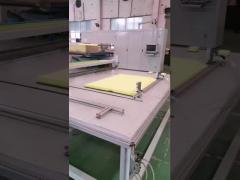 Automatic Sponge Shape Grinding Machine In Dish Washing Abrasive Sponges Production Line