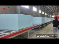 Автоматическая машина для изготовления матрасов из пенопласта