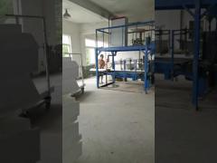 Machine de revêtement de ciment en mousse EPS pour décoration de corniches en styrofoam