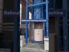 40r / Min Polyurethane Foam Rebounding Machine, cadena de producción de la esponja 16.7KW