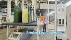 Automatic dish sponge vertical sponge foam cutter