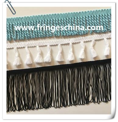 China Hot selling handmade colorful hanging ball lace cotton trimmings tassels fringes for home decoration for sale