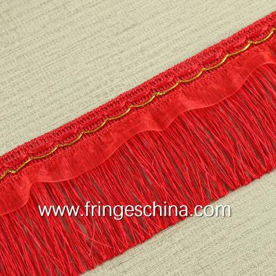 China Latest decorative OEM custom design tassel fringe for curtain cushion trimmings for sale