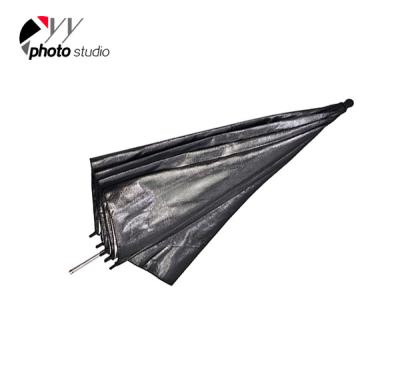 China Studio Silver and Black Reflective Photo Umbrella YU302 for sale