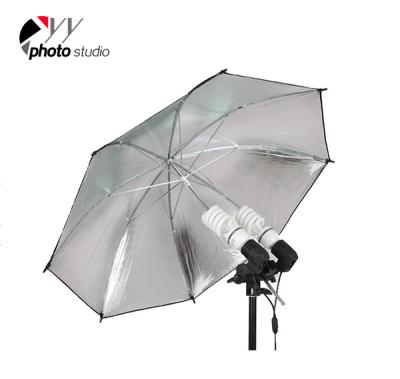 China Studio Silver and Black Reflective Photo Umbrella YU302 for sale