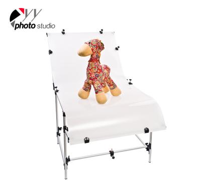 China Portable Studio Shooting Table With Frame and Plexiglass Cover Included 100x200cm PST-1020 for sale