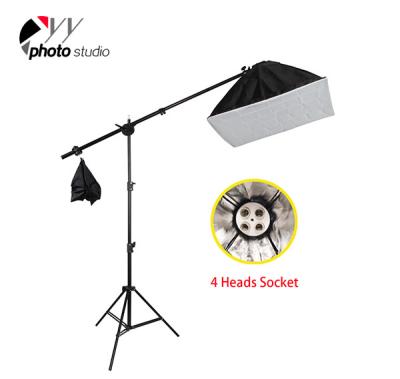 China Photo Studio Video Continuous 4 Bulbs Head Lighting Kit, KIT 008 Photo Studio Kits for sale