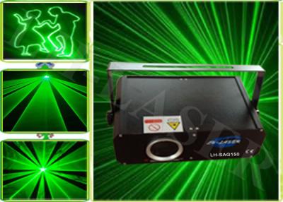 China Party Show Multicolor Laser Light , 150mW Green Animation Laser Light With SD Card for sale