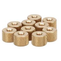 China CNC Turned Brass Hydraulic Components With Surface Knurling for sale