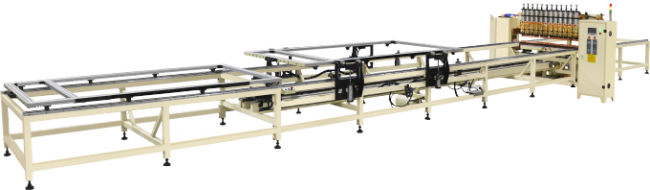 Twelve-Head Welded Automatic Wire Mesh Welding Machine with Multiple points welding