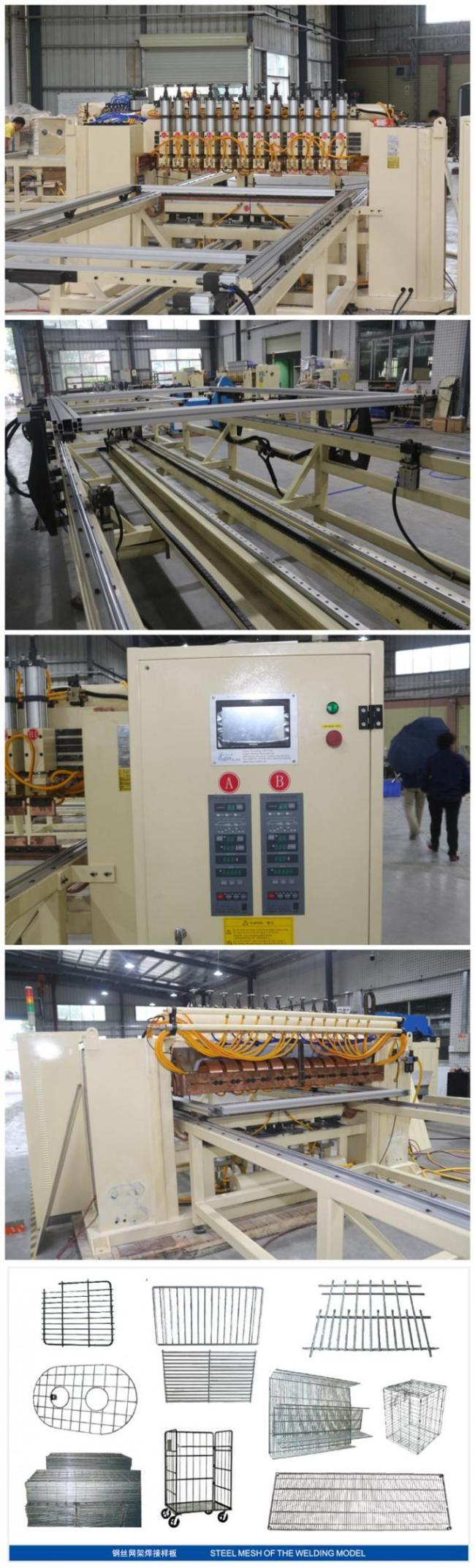 Twelve-Head Welded Automatic Wire Mesh Welding Machine with Multiple points welding