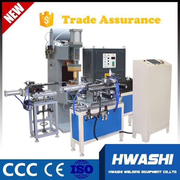 HWASHI Glass Lid Stainless Steel Belt Capacitor Discharge Welding Machine