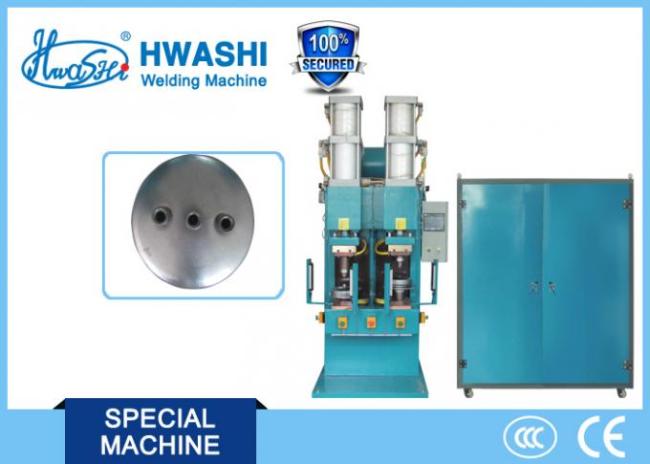 Hwashi Stud Welding Machine , Automobile Gasholder End Cover Nut Projection Welding Machine