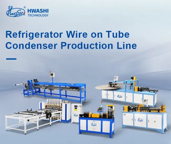 Refrigerator Wire Tube Condenser Production Line Machine, Welding and Bending Machine