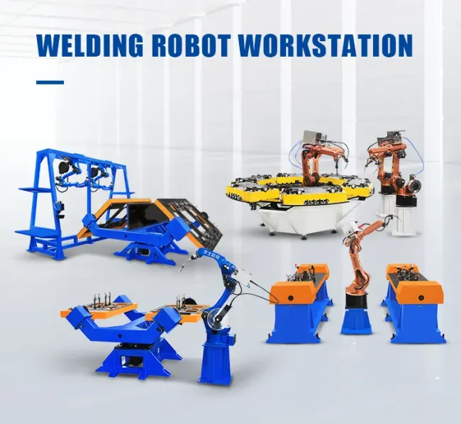 Hwashi Industrial CNC Welding Machine Robotic 6 Axis with Servo, Welding Robot Arm Positioner Rack, Automatic TIG Welding Robot