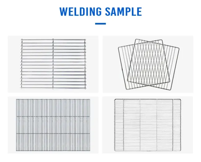 Hwashi Swinq Basewire Frame Welding Machine Iron Wire Row Welding Machine